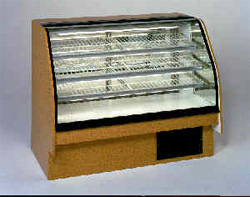 Spartan 94048-59R Lift-Up Double-Curved Front Refrigerated Display Case ...