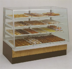 Spartan 97048-48 Straight Front High Volume Non-Refrigerated Display ...