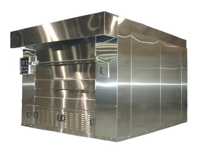BeCom RL6-18G 6 Tray / 18 Pan Revolving Gas Oven
