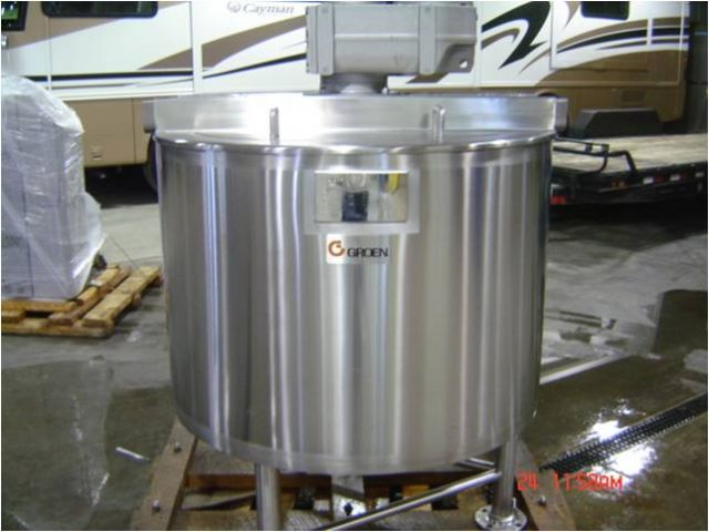 Groen 80 Gal. Jacketed Kettle - Setup for Chocolate Melter - Never Used