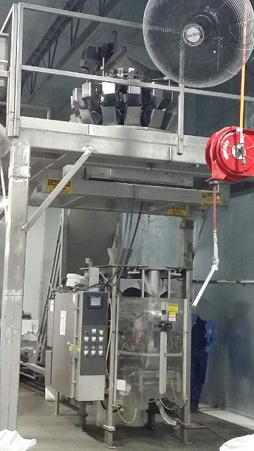 Triangle Bagger With Ishida Scale