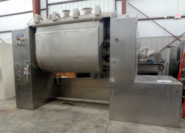 Peerless Double Sigma Mixer, Model: DA 600, 4,000 Lbs.