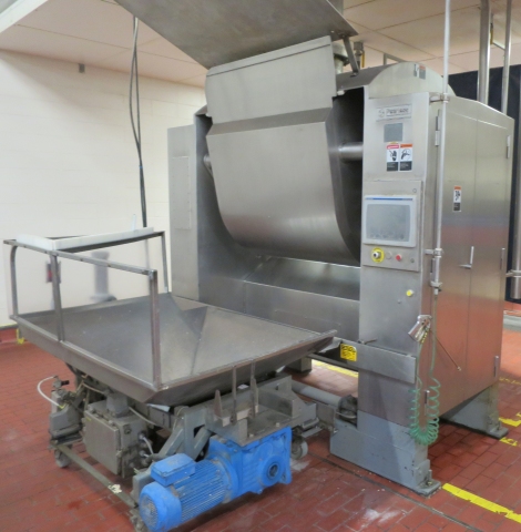 Peerless Rollerbar Mixer, Model: HS10, 1000 Lb Capacity