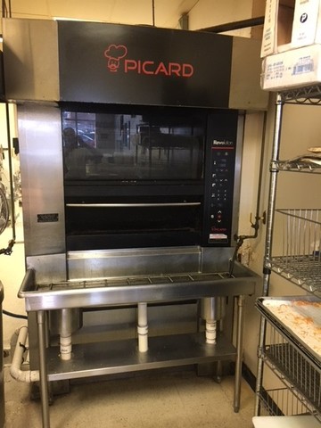 Picard Revolving Tray Gas Oven, Model: RE-4-8