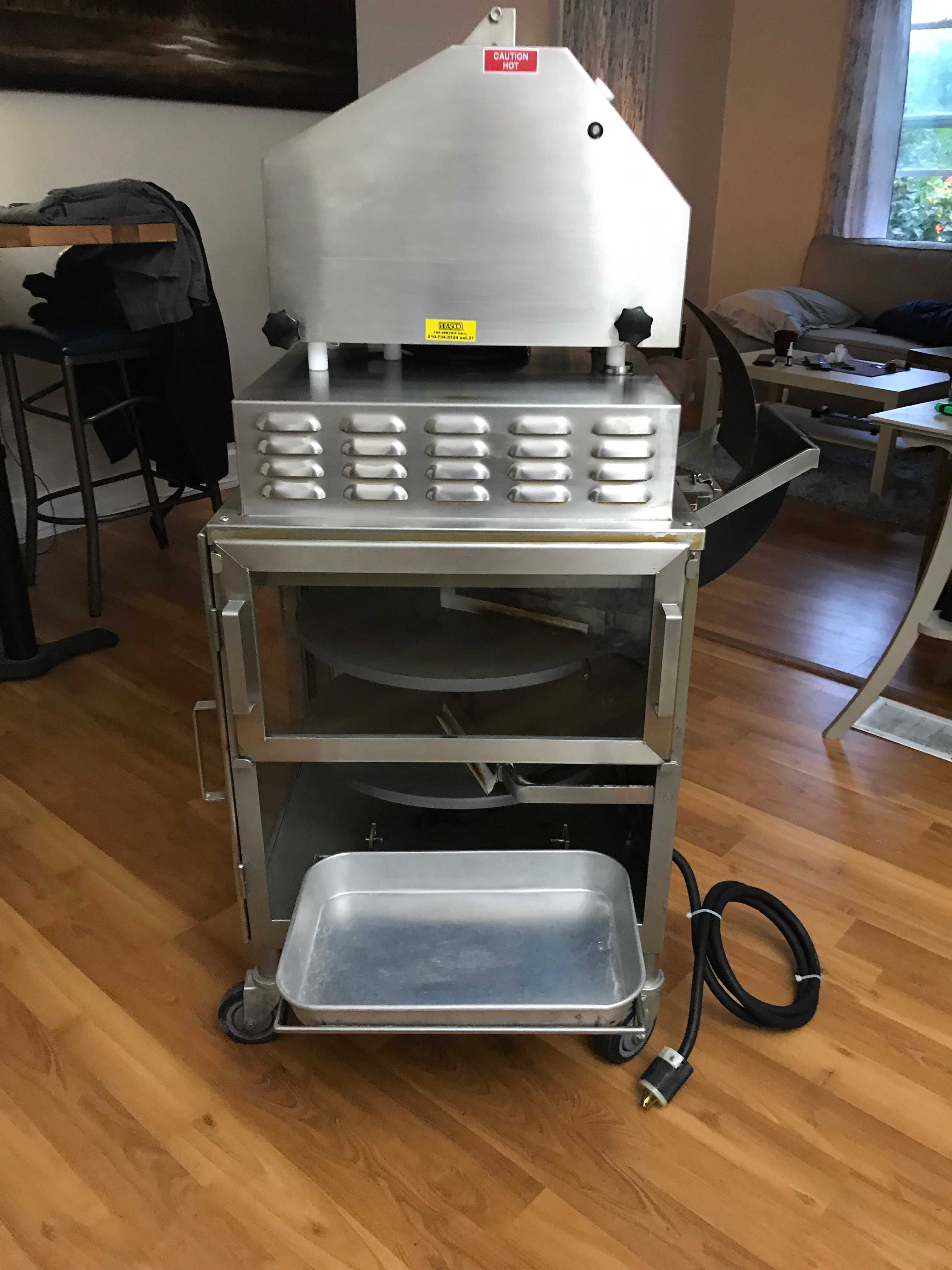 BE&SCO BETA 450 Electric Tortilla Oven, W/ Tortilla Press