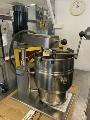 Groen Steam Jacketed Mixing Kettle, Model: TBD 7-20