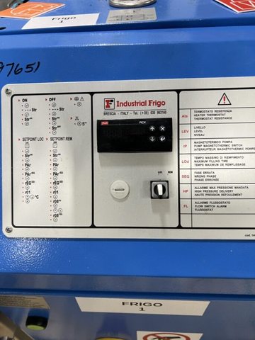 Industrial Frigo Temperature Controller, Model WTA 3/95/S/UL/X