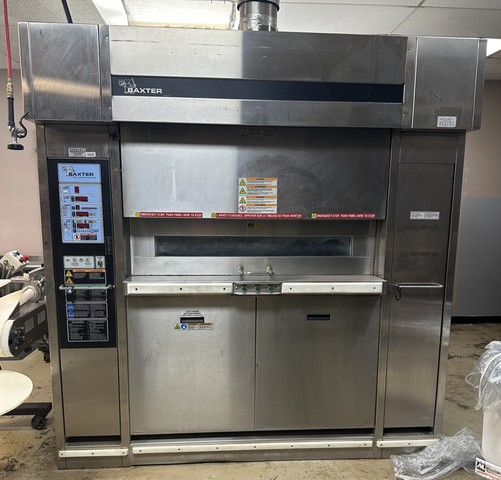 Baxter 18 Pan Revolving Tray Gas Oven, Model: OV850G-M18