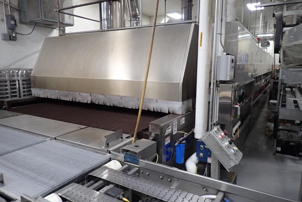 Babbco Direct Fired Tunnel Oven With Panning Conveyor, Loader, And ...